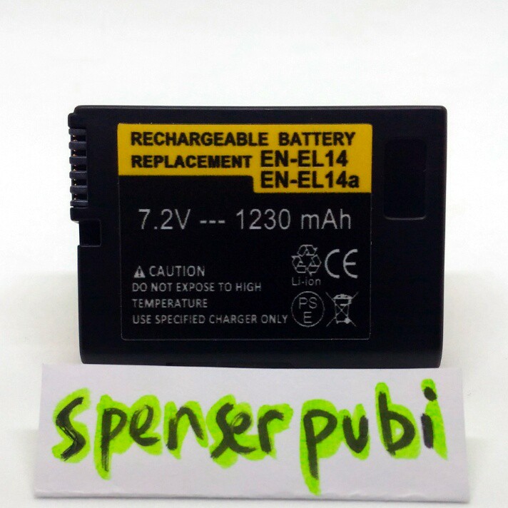 Jual Baterai Nikon D5600 D5500 D5300 D5200 D5100 EN-EL14 EN-EL14a Battery | Shopee Indonesia