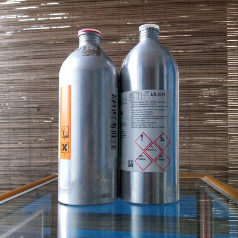 Jual Kaleng Parfum/Kaleng Alumunium Bekas Parfum 1.000ml/1Kg//Bekas ...