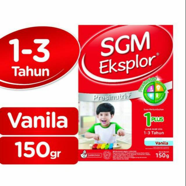 Jual Sgm 1 plus eksplor 1 plus + vanila madu plain terbaru | Shopee ...
