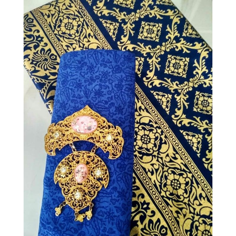 Jual Kain Batik Prada Sarung kode 470 Jarik Kebaya kain Embos Murah ...