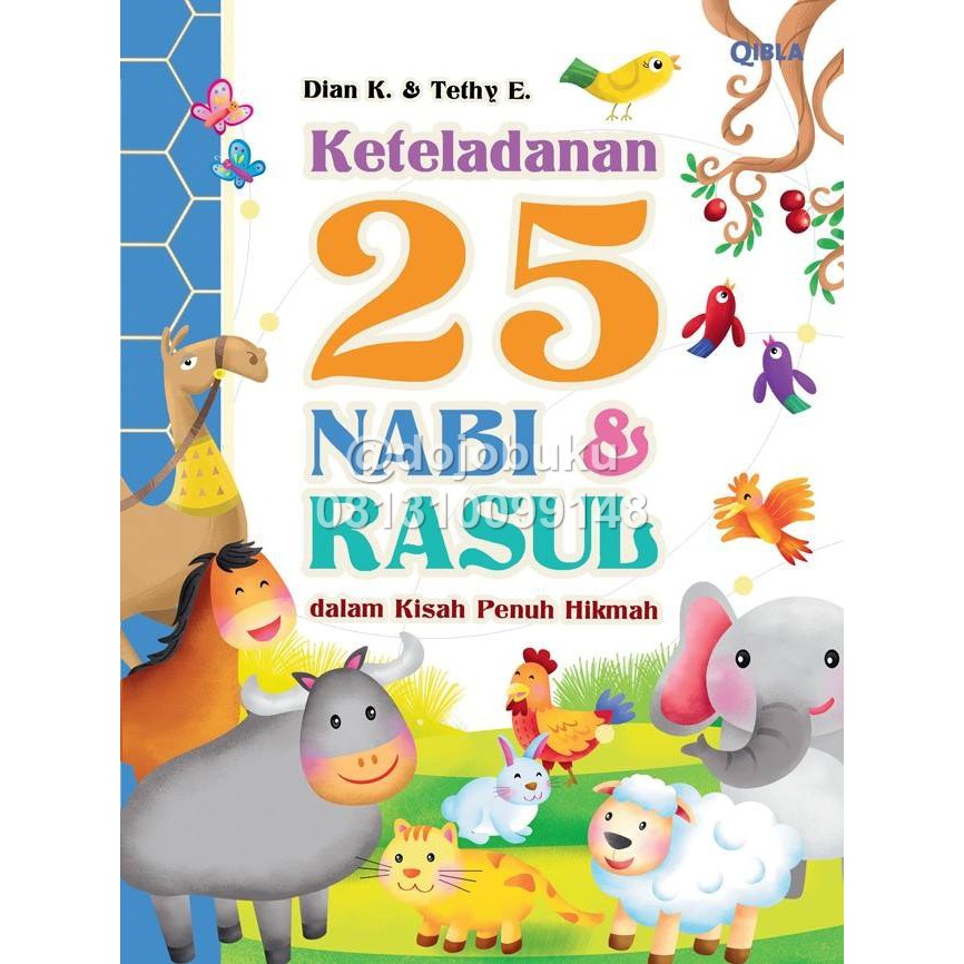 Jual Keteladanan 25 Nabi & Rasul Dalam Kisah Penuh Hikmah Dian K & Tethy E | Shopee Indonesia