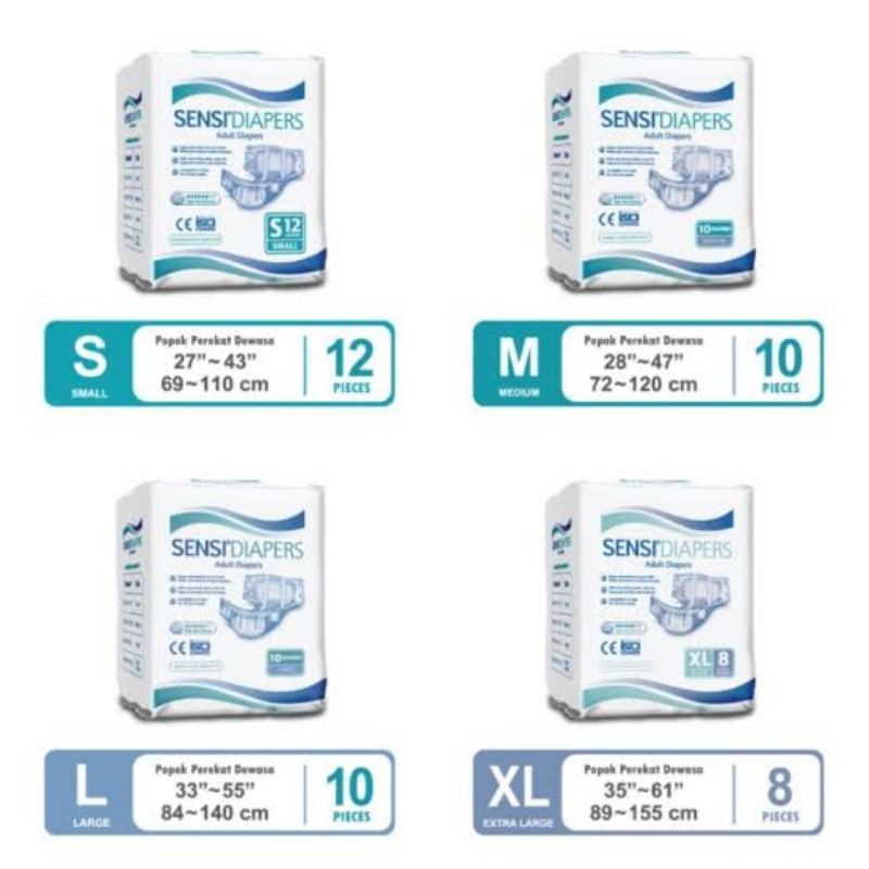 Jual SENSI ADULT DIAPERS POPOK DEWASA | Shopee Indonesia