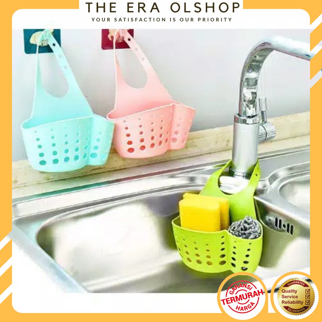 Jual Era-Store | GANTUNGAN WASTAFEL TEMPAT SIMPAN SABUN, SPONGE, DAN ...