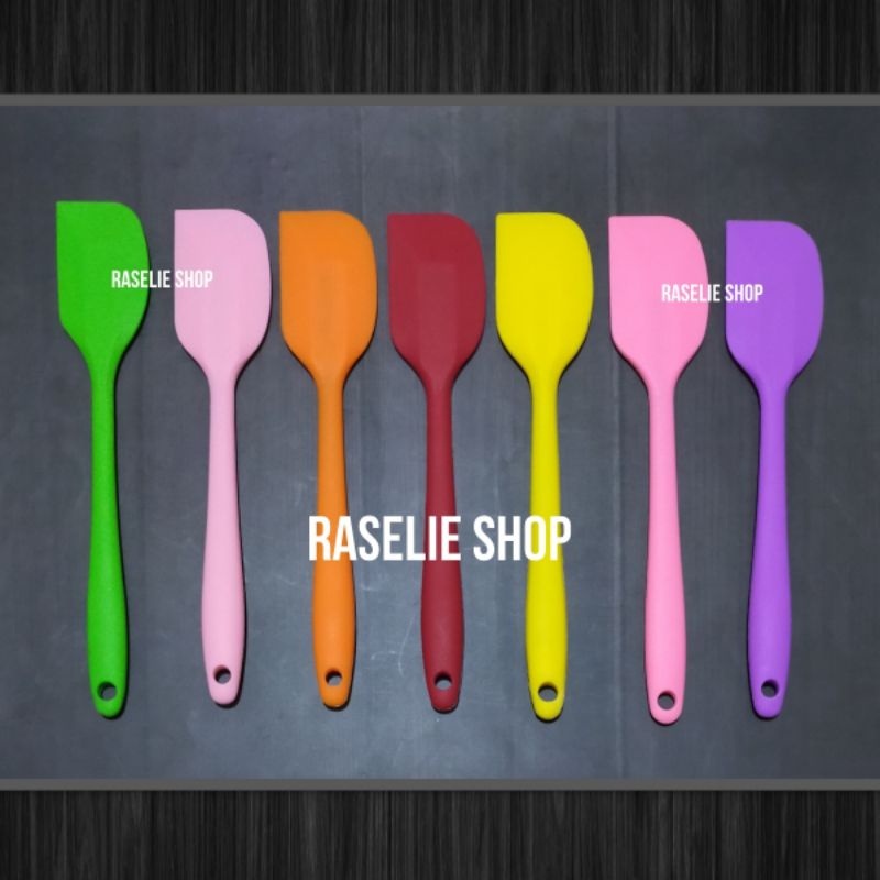 Jual Spatula Silicone KECIL Pengaduk Silikon Adonan Cake Baking Pastry ...