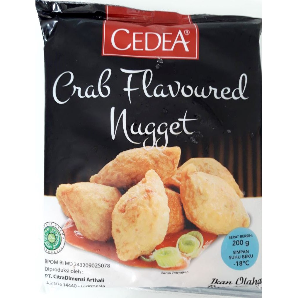 Jual Cedea Crab Flavoured Nugget 200gr | Shopee Indonesia