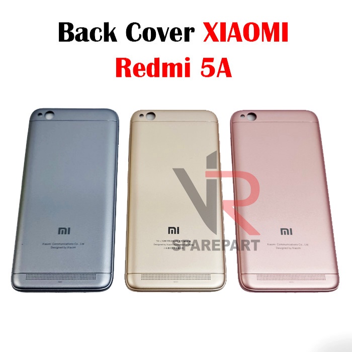 Jual BACK COVER XIAOMI REDMI 5A BACK DOOR / TUTUP BELAKANG (DUAL SIM ...