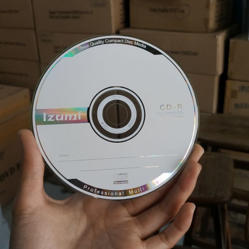 Jual Cd-r murah izumi-piringan disk cdr kosong 50kpg | Shopee Indonesia