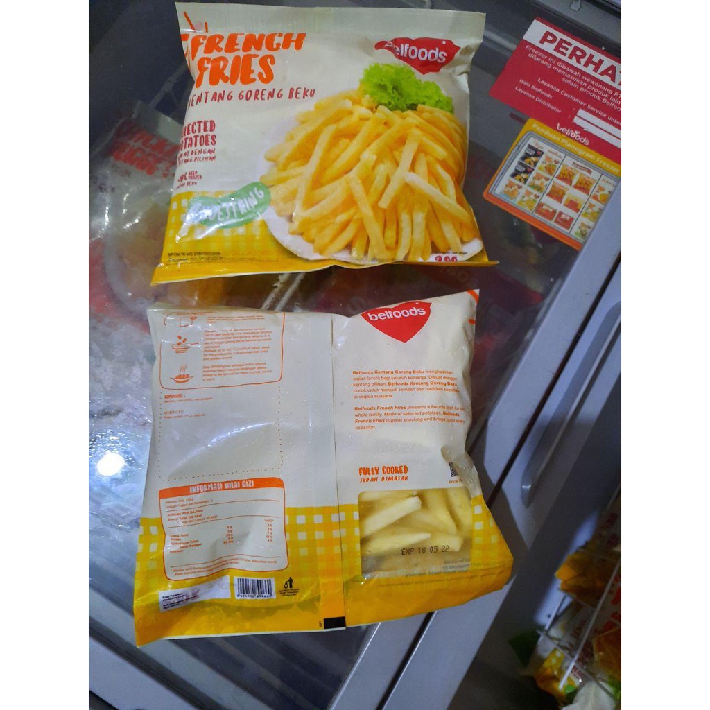 Jual BELFOODS FAVORITE KENTANG GORENG SHOESTRING 200 GR | Shopee Indonesia