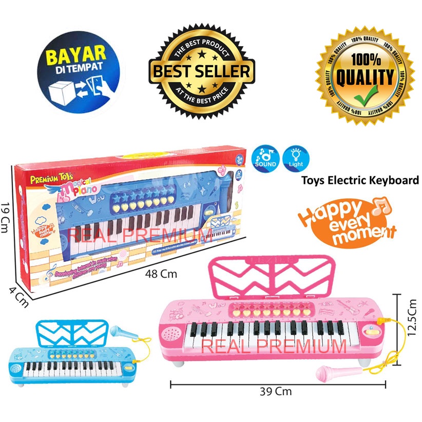 Jual MAINAN EDUKASI ANAK PIANO LITTLE MUSICIAN PIANO MIC ELECTRIC ...