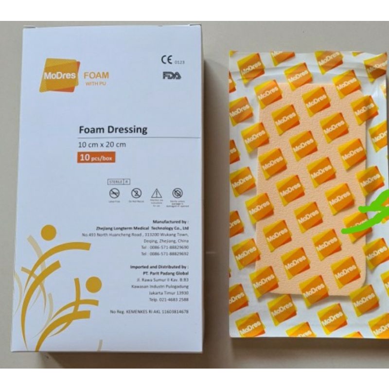 Jual modres foam dressing5 with pu 10x20 (spt allevyn) | Shopee Indonesia