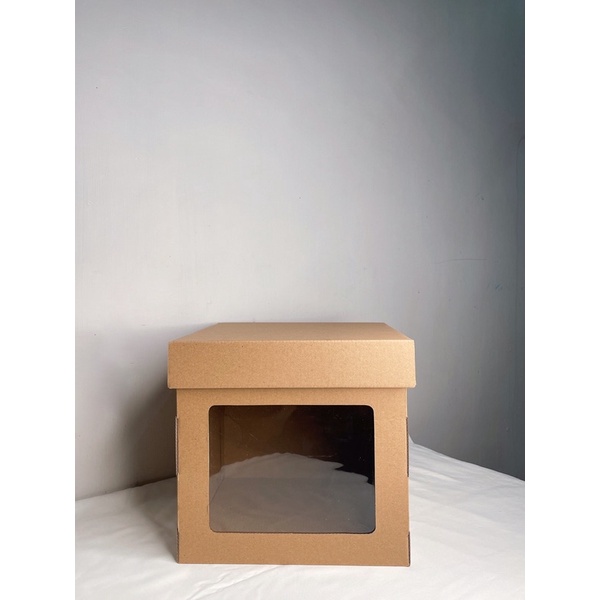 Jual corrugated box kotak kue cake box dus kue packaging kue mika ...