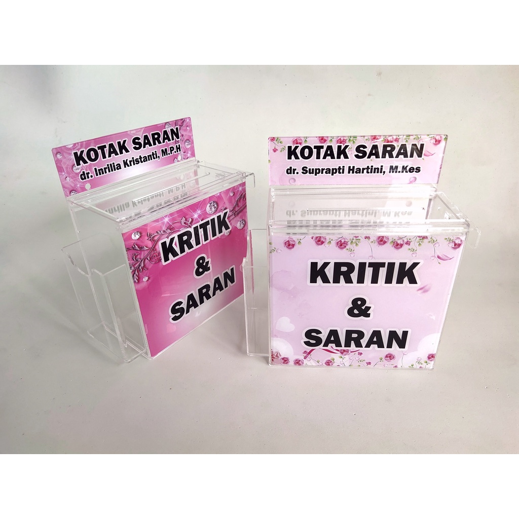 Jual Akrilik Kotak saran Termurah | Shopee Indonesia