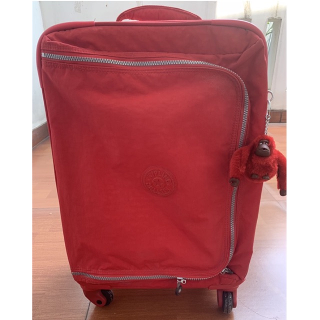 Jual Koper Luggage Cabin Kipling Authentic Red | Shopee Indonesia