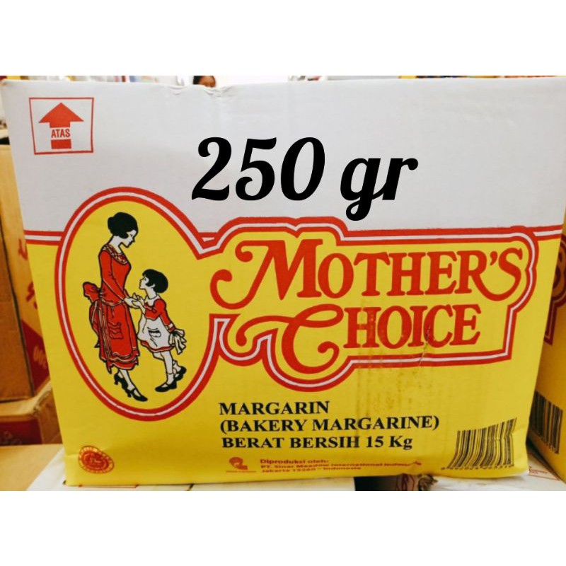 Jual MARGARINE / MENTEGA MOTHER'S CHOICE Repack 250 gr Bakery margarine ...