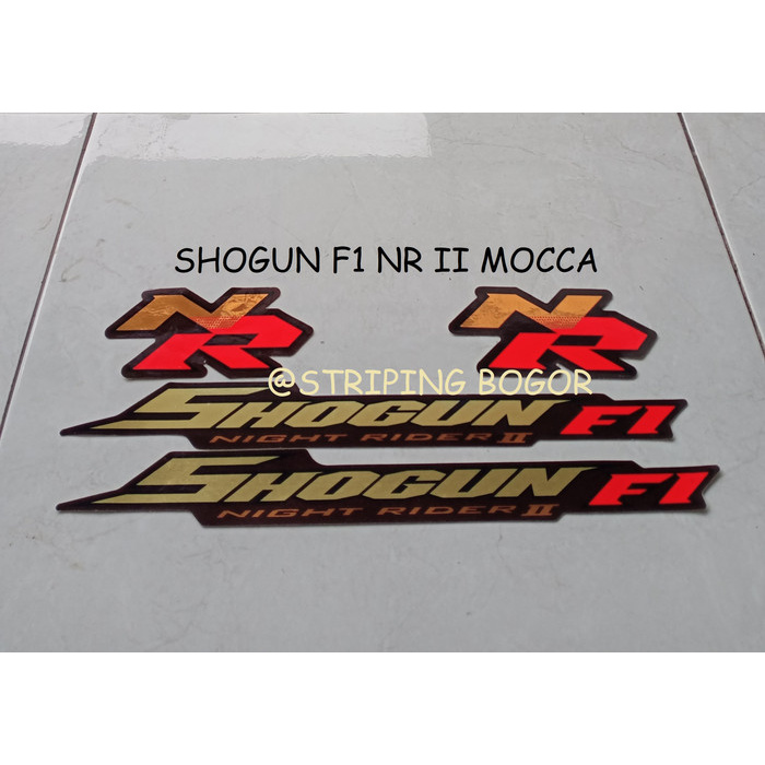 Jual Stiker Striping Motor Suzuki Shogun NR 2 F1 jaya rizki herosima ...