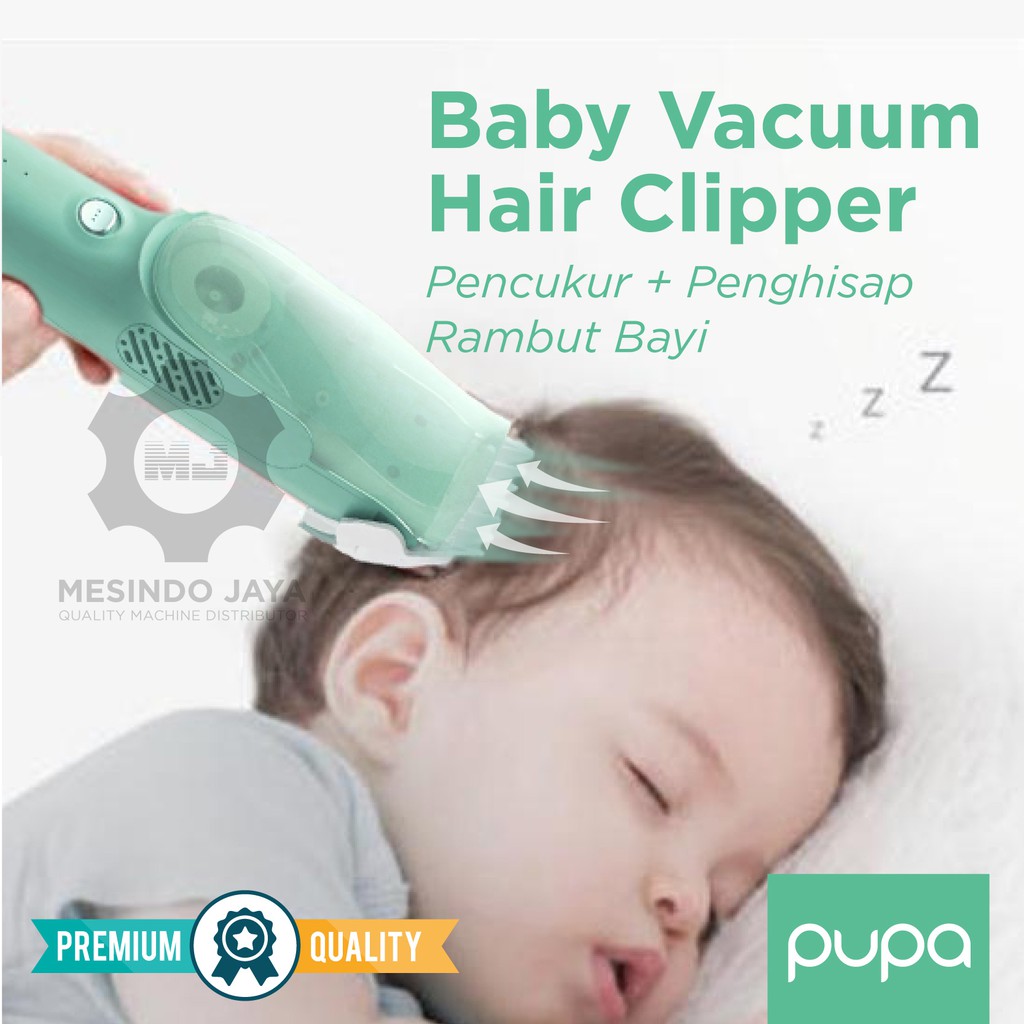 Jual Alat Cukur Rambut Bayi Baby Hair Clipper / Trimmer VACUUM NO MESS ...