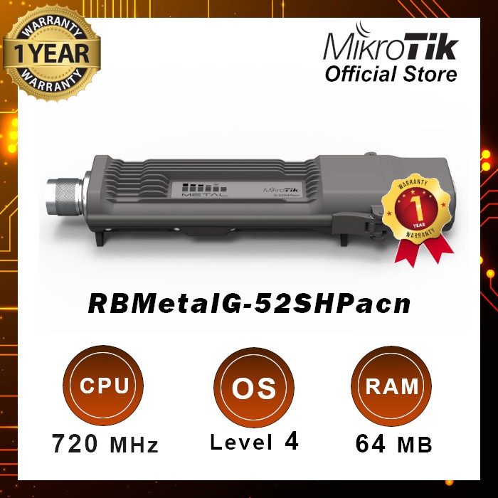 Jual MikroTik Metal 52 ac MetalG-52SHPacn | Shopee Indonesia