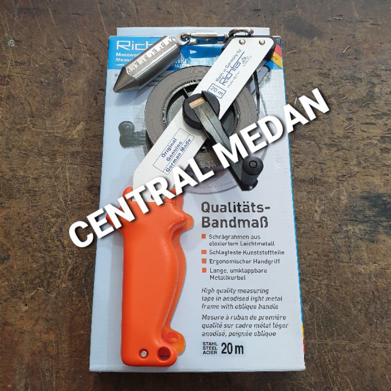 Jual METERAN MINYAK SOUNDING TAPE 20M 20 M METER RICHTER | Shopee Indonesia