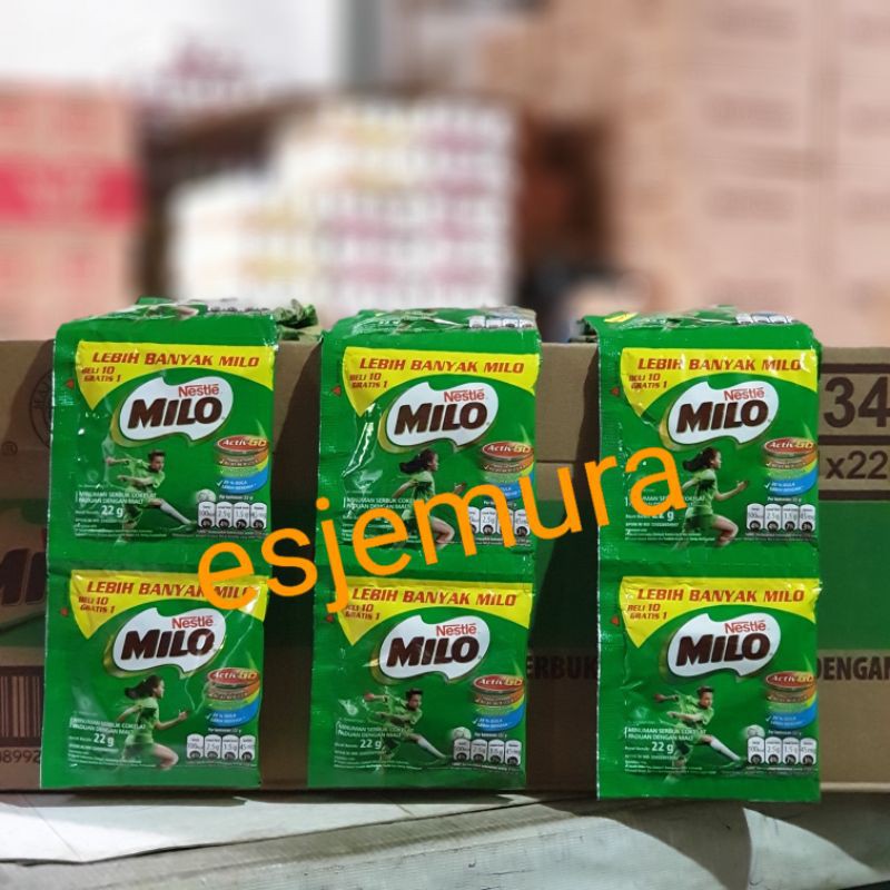 Jual Milo Sachet Original per renceng @ 10 sachet | Shopee Indonesia