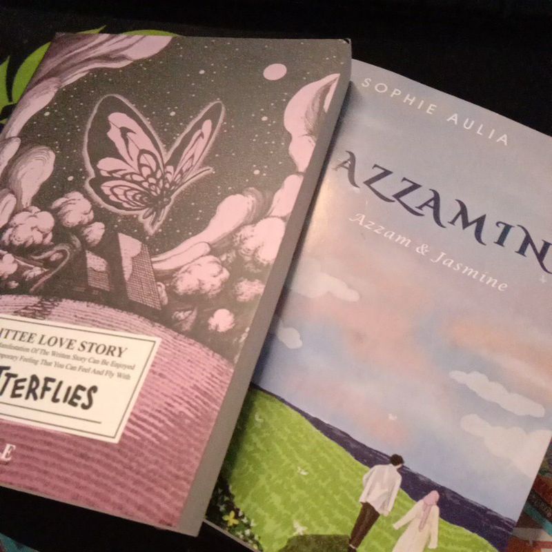 Jual paket hemat novel (azzamine+butterflies) | Shopee Indonesia