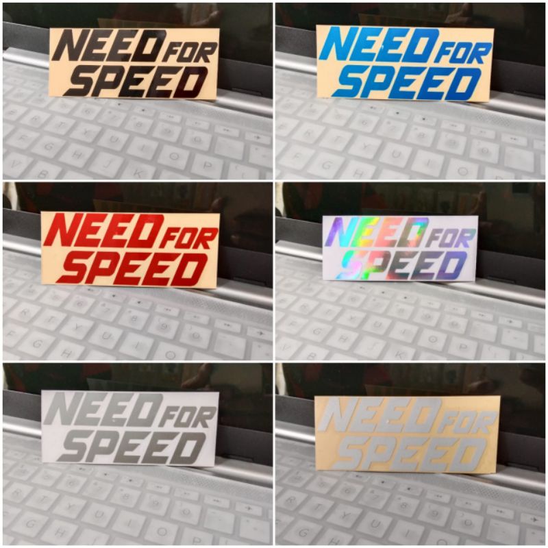 Jual STICKER NEED FOR SPEED CUTTING | Shopee Indonesia