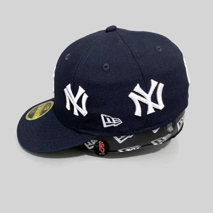 Jual TOPI NEW ERA ORIGINAL 5950 LOW PROFILE ALL OVER LOGO NEW YORK ...