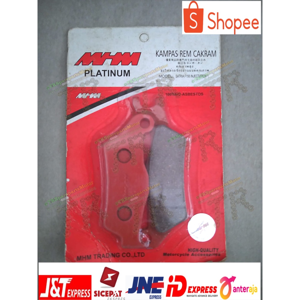 Jual kampas rem cakram depan MHM motor Satria F150 Inject (Front ...