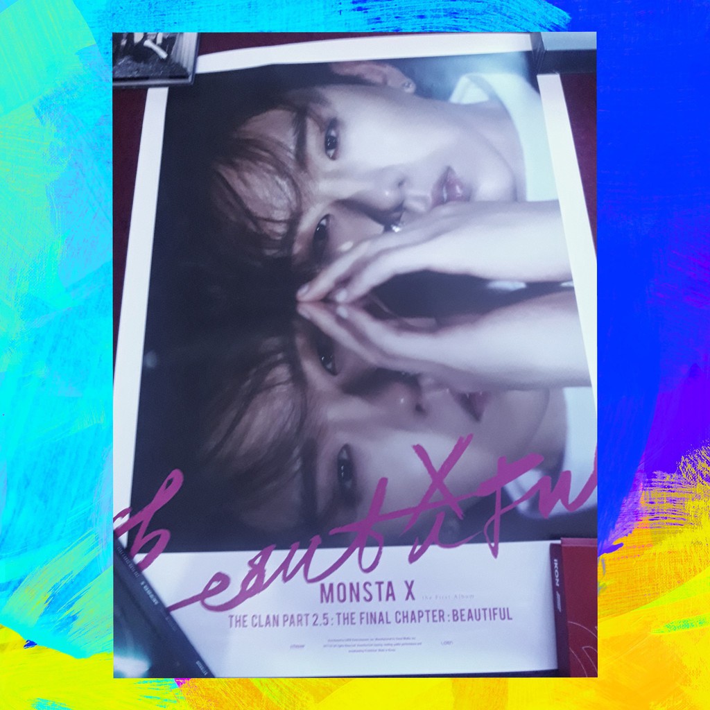 Jual Monsta X Official Poster (Kihyun Version) | Shopee Indonesia