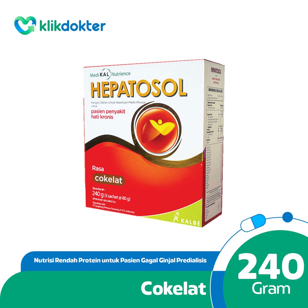 Jual Hepatosol Coklat 240gr | Shopee Indonesia