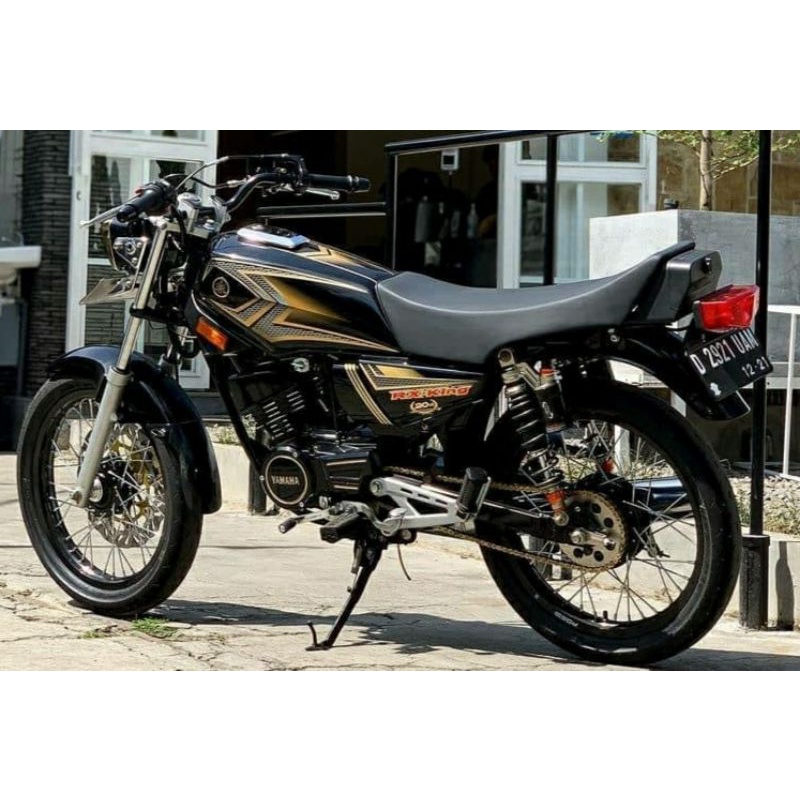 Jual JOK RX KING PERAHU EXTREME KULIT POLOS HITAM/Jok rx king perahu ...