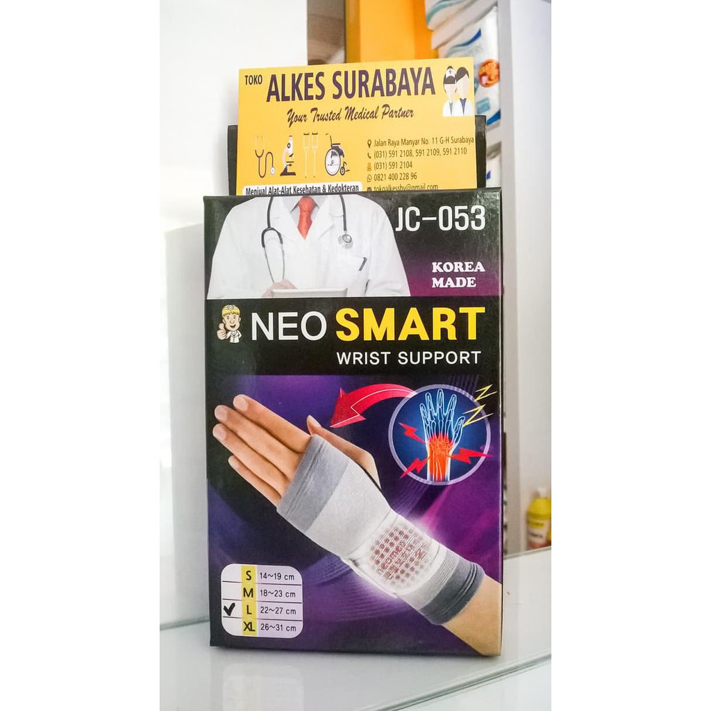 Jual NEOMED - NEO SMART WRIST SUPPORT JC-053 UKURAN L | Shopee Indonesia