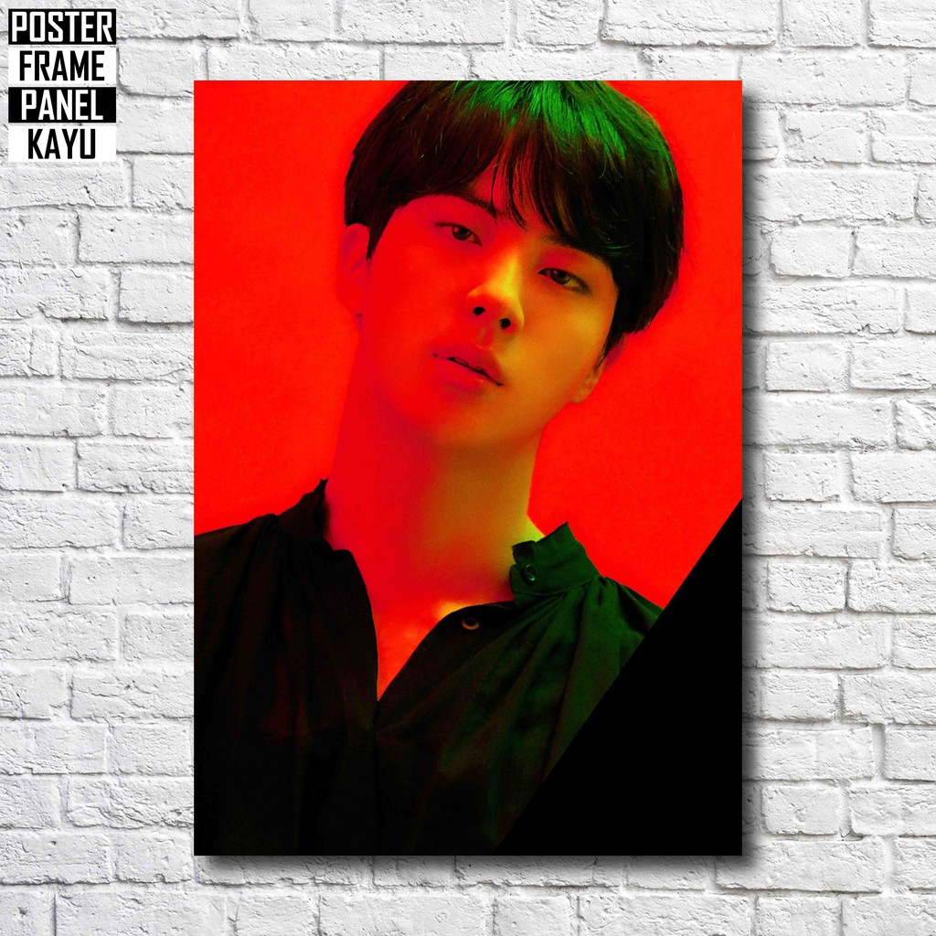 Jual Poster BTS Jin MOTS O:NE CLUE Ver SHADOW Cut Frame Kayu Solid A4 JIN147 | Shopee Indonesia