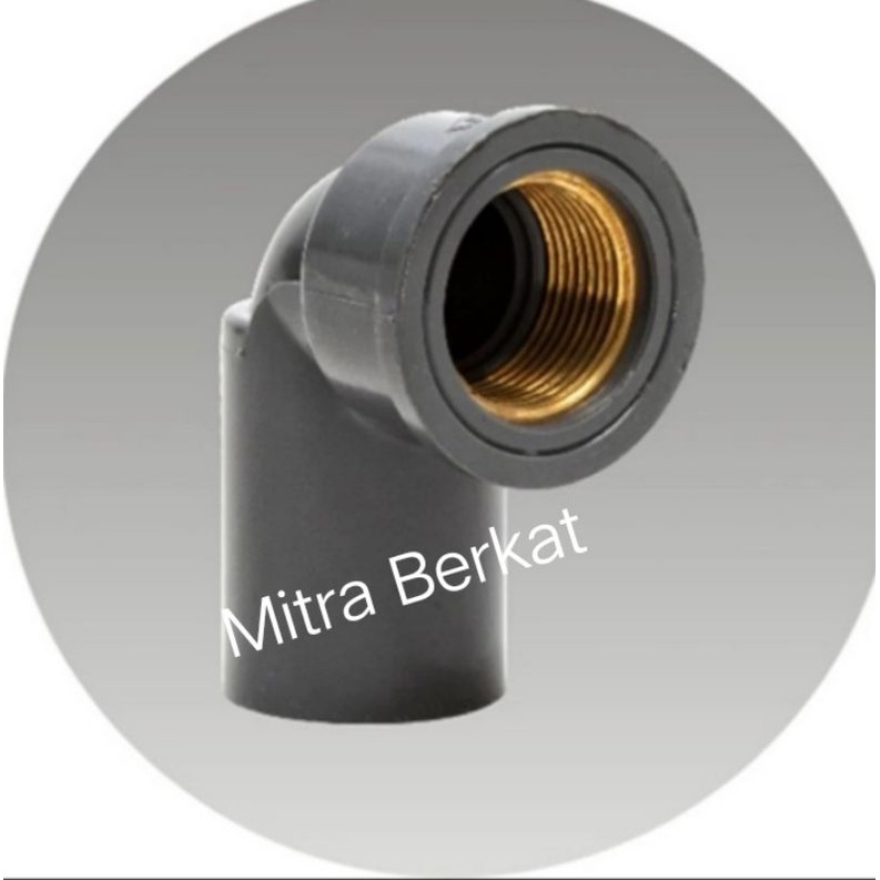 Jual Keni Drat Dalam Kuningan 1/2" AW/Rucika/inch Fitting Pipa PVC/Keni Sambungan Kran | Shopee ...