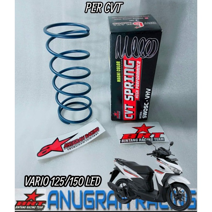Jual PER CVT RACING ORIGINAL BRT 10-15% 20% PNP VARIO 125 VARIO 150 LED ...
