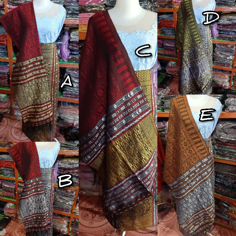 Jual KAIN BAKAL SONGKET TUMTUMAN TANPA SAMBUNGAN TENUN TOBA TUMTUMAN ...