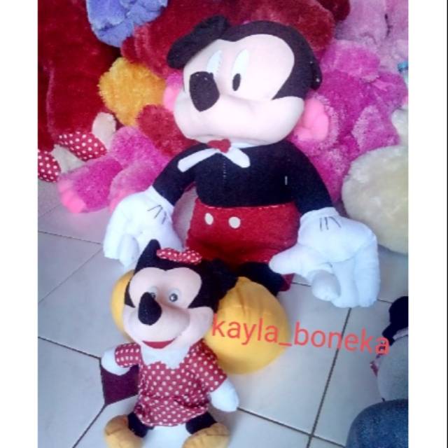Jual Boneka mickey mouse jumbo beranak 1 | Shopee Indonesia
