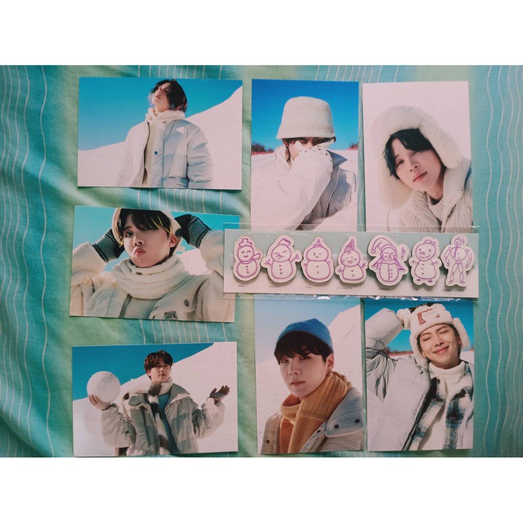 Jual SHARING BTS WINTER PACKAGE 2021 WAPPEN & 4X6 PHOTOCARD | Shopee ...