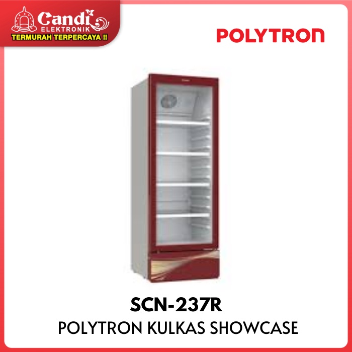 Jual POLYTRON Kulkas Showcase Kapasitas 285 Liter SCN-237R | Shopee ...