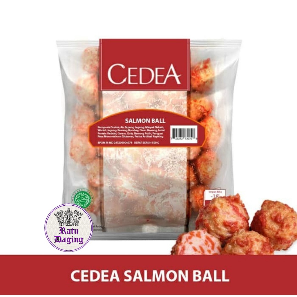 Jual Cedea Baso Salmon / Salmon Fish Ball 500gr | Shopee Indonesia
