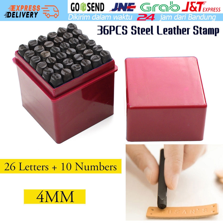 Jual Nomor 0-9 Letter A-Z Paket Set Lengkap Alat Ketok Angka dan Ketok ...