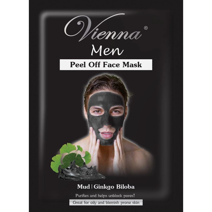 Jual Vienna Men Face Mask Peel Off 15ml Sachet | Shopee Indonesia