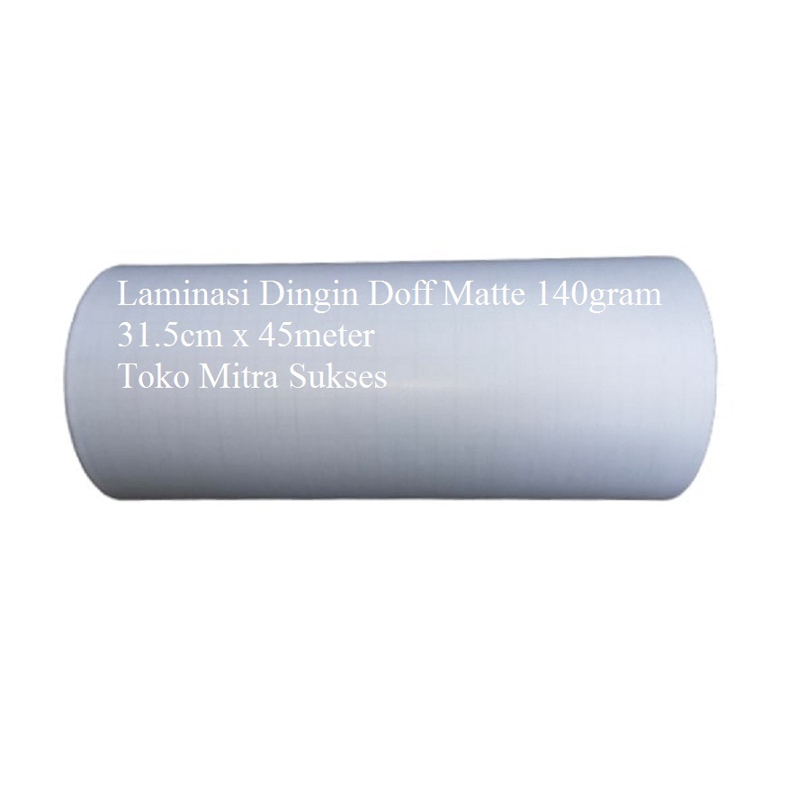 Jual 140GSM Roll Laminasi Dingin Doff A3 31cm x 45m x 140GSM | Shopee ...