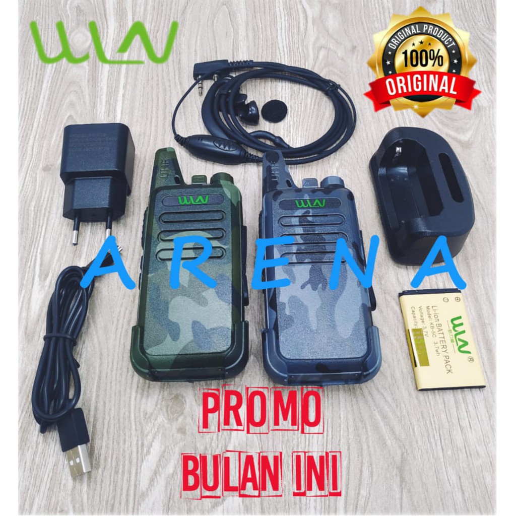 Jual Walkie Talkie HT WLN KD-C1 ARMY 2Way UHF Radio Long Range ORIGINAL | Shopee Indonesia