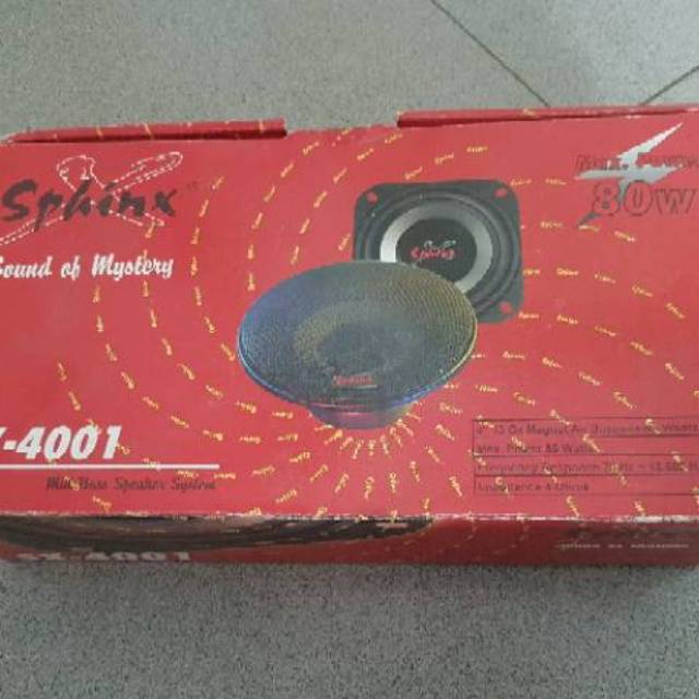 Jual Speaker Mobil Mid Sphinx | Shopee Indonesia