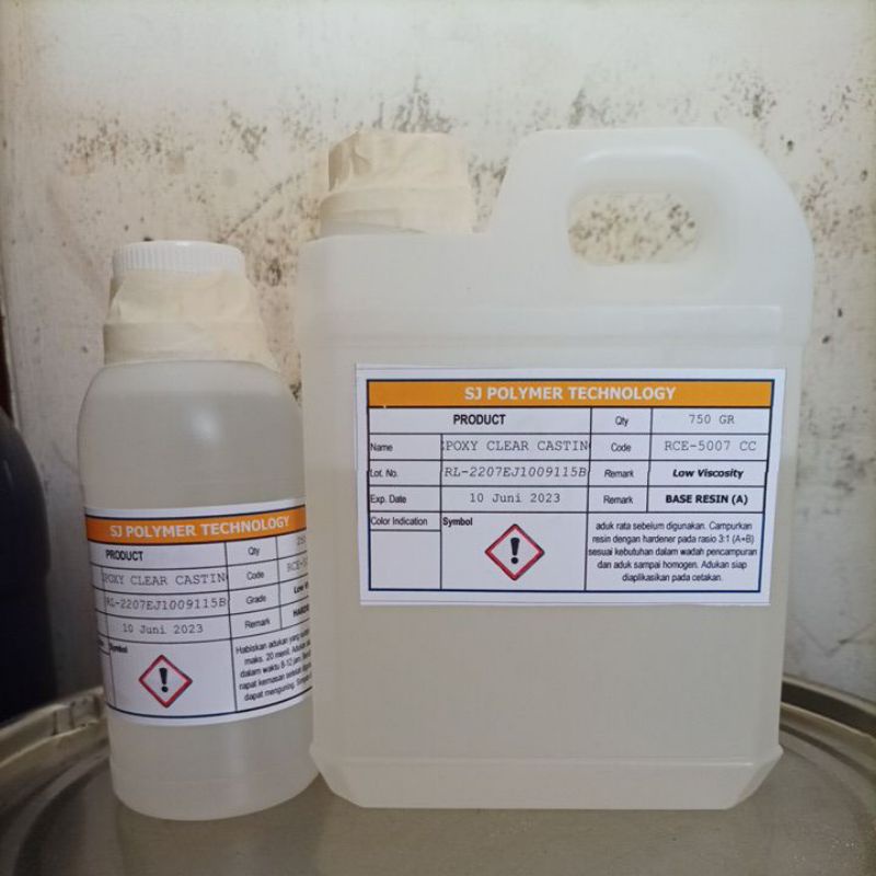 Jual resin bening-epoxy clear casting-epoxy resin untuk membuat cetakan ...