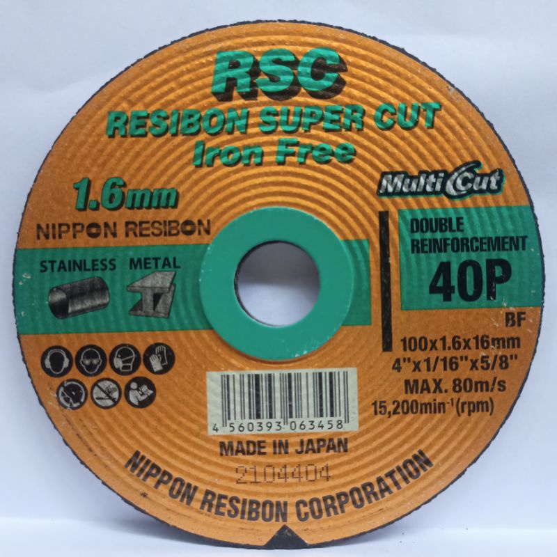 Jual RESIBON SUPER CUT (RSC) | MATA BATU GERINDA GURINDA POTONG ...