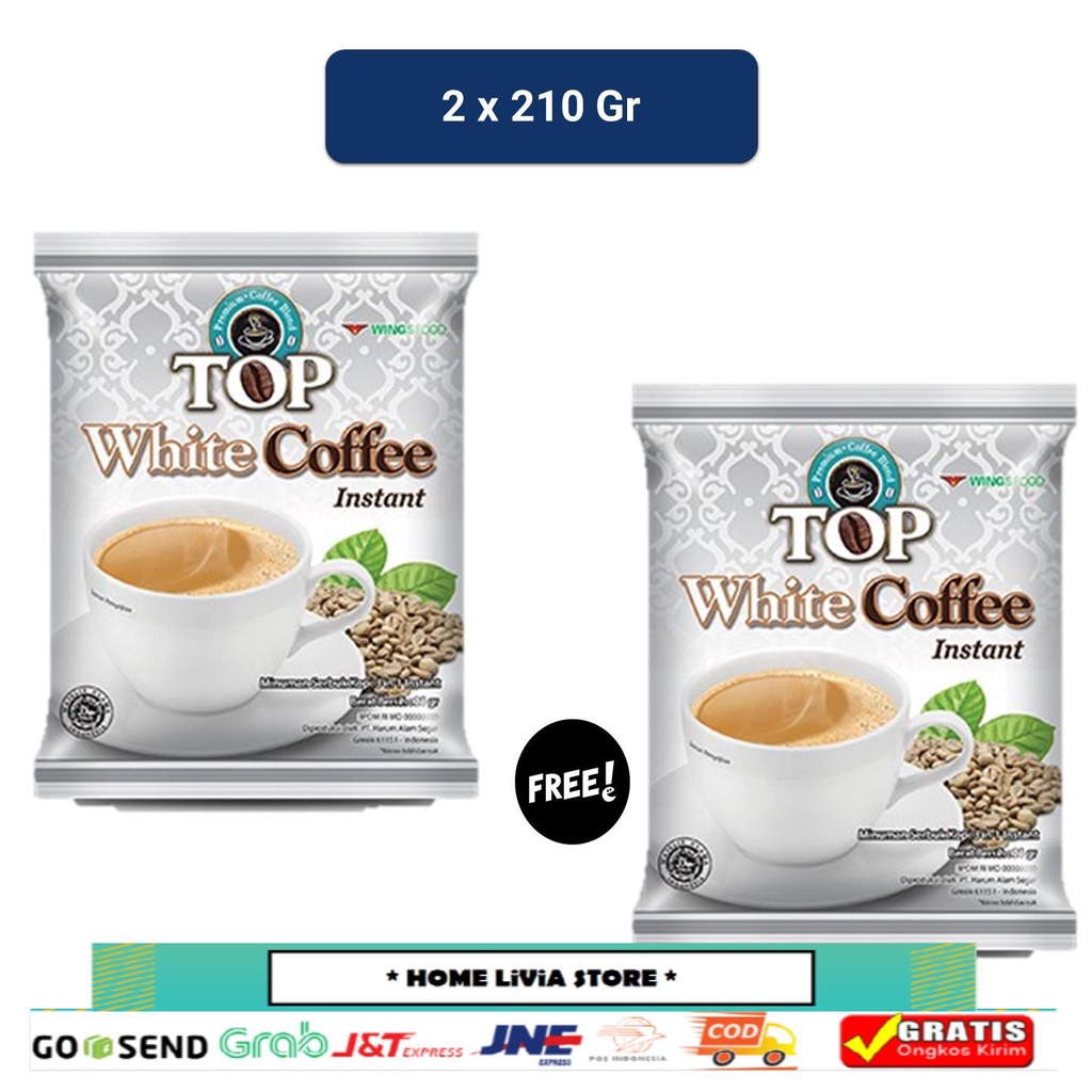 Jual Top White Coffee 210 gr (Buy 2 get 1 Free) | Shopee Indonesia