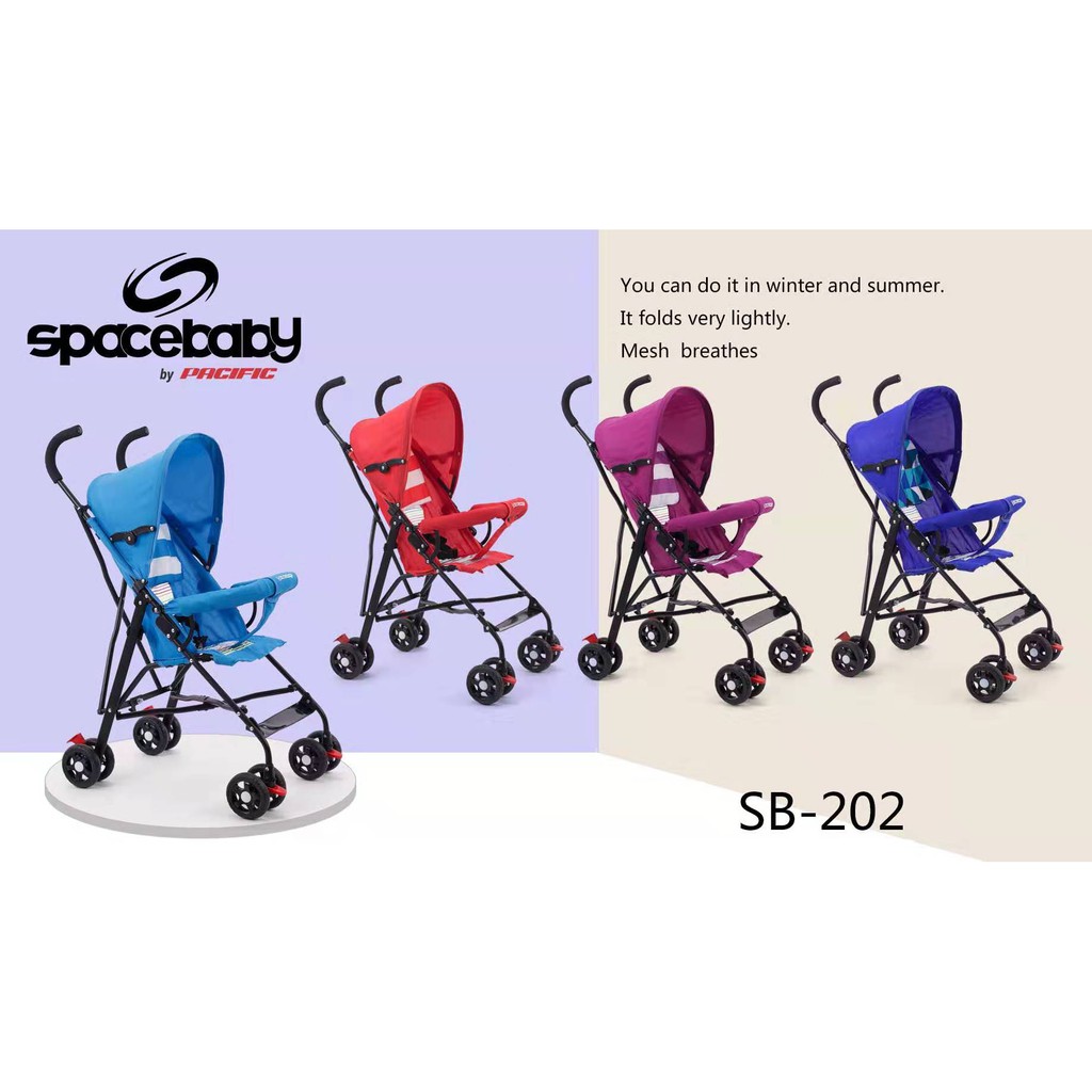 Jual KHUSUS KARGO - Baby Stroller Space Baby Pacific Original SB 202 | Shopee Indonesia