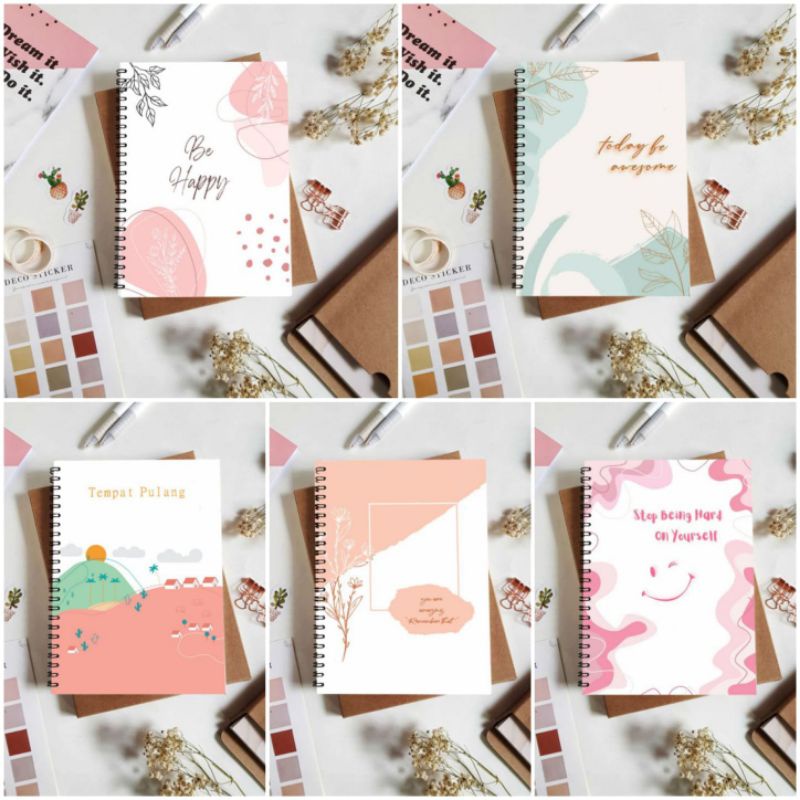 Jual NOTEBOOK NOTES BOOK JURNAL JOURNAL A5 BUKU CATATAN BUKU TULIS ...