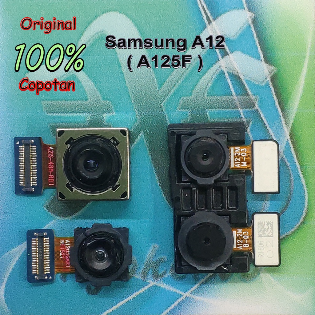 Jual Samsung A12 - A125F modul kamera belakang camera big copotan - eXe ...